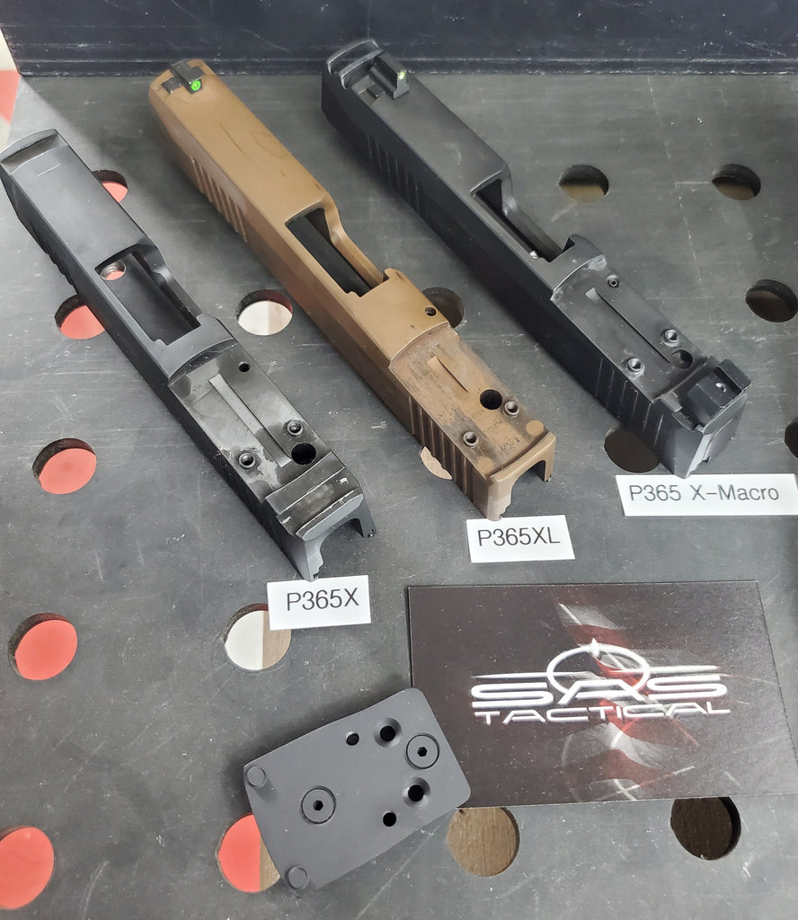 RMR Adapter - P365X / P365XL / P365X-Macro – SAS Tactical Customs