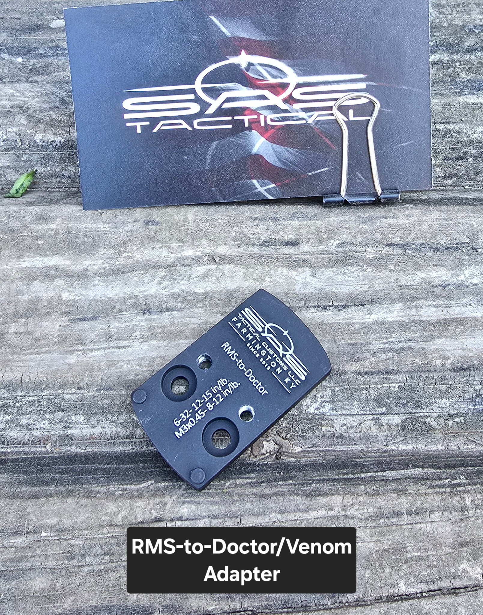 RMSc-to-Venom (Red Dot Adapter Plate) – SAS Tactical Customs LLC
