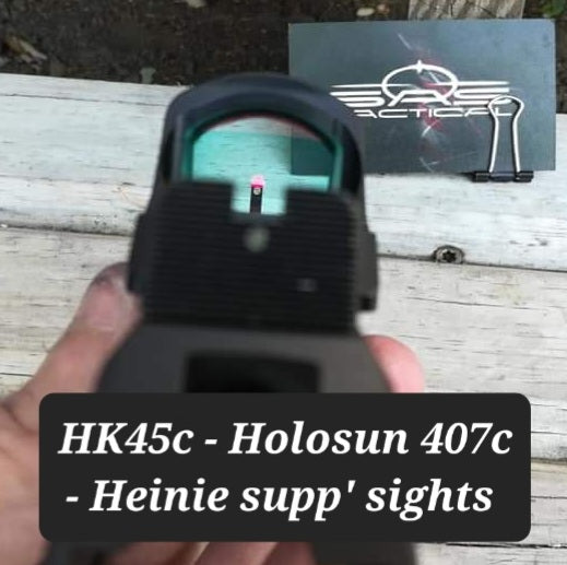 HK45/45c (without slide cavity) - Red Dot Cutout Service – SAS Tactical ...