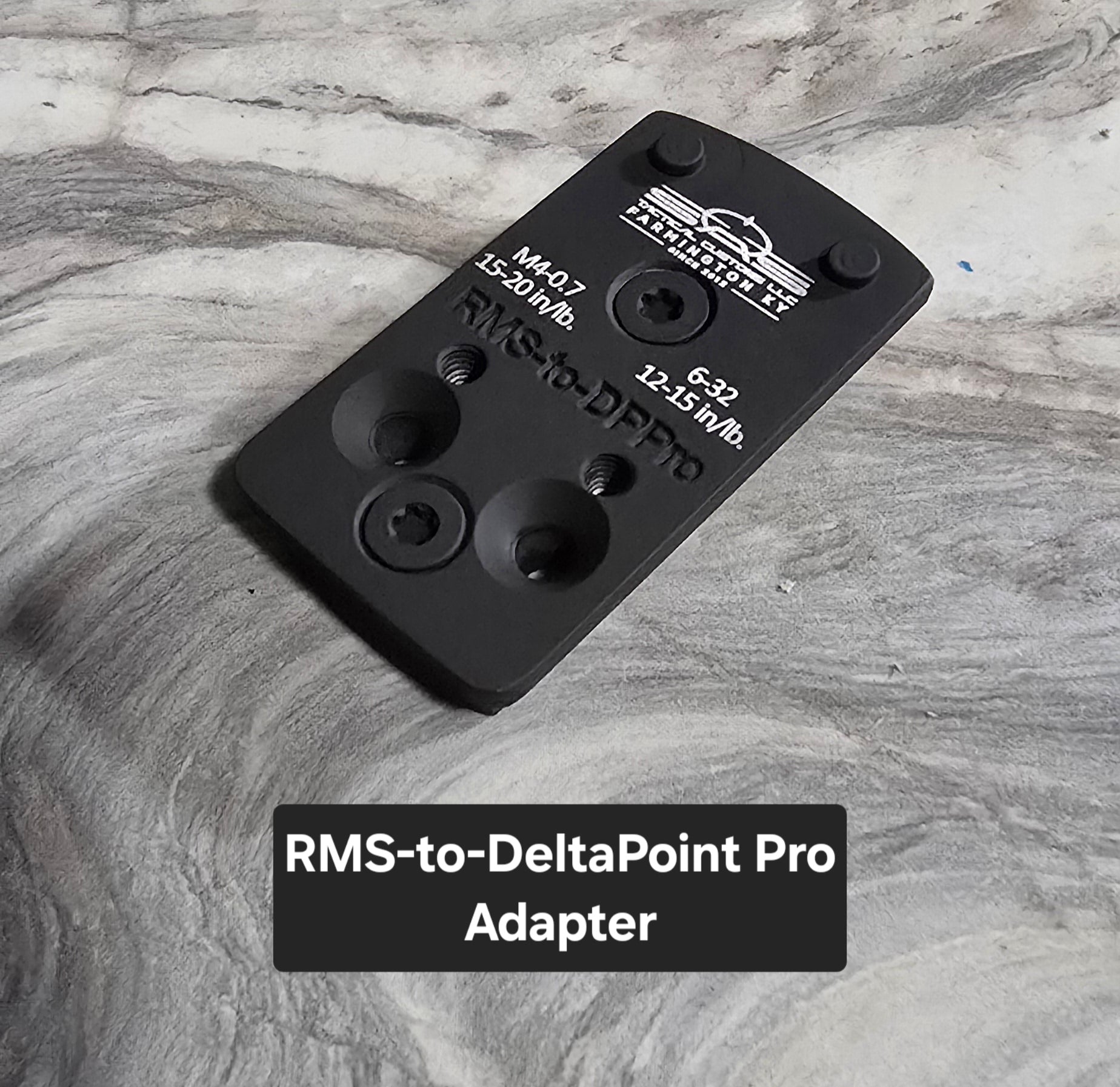 RMS-to-DPPro Adapter (Red Dot Adapter Plate) – SAS Tactical Customs LLC