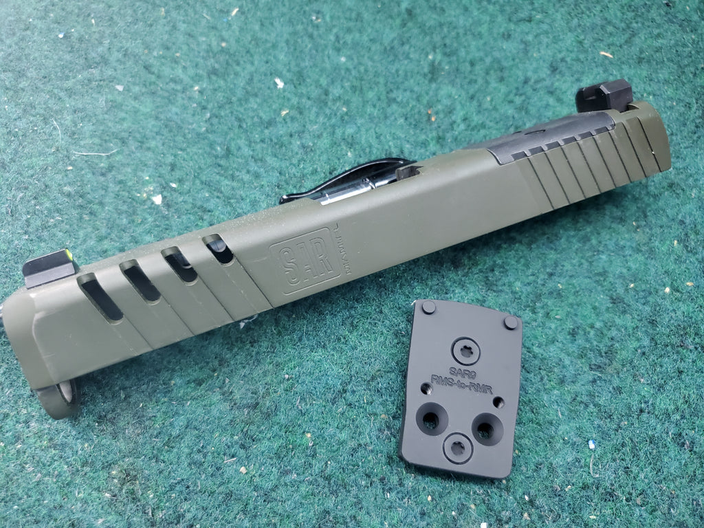 SAR9 RMR Adapter Plate: Factory RMSc-to-RMR – SAS Tactical Customs LLC