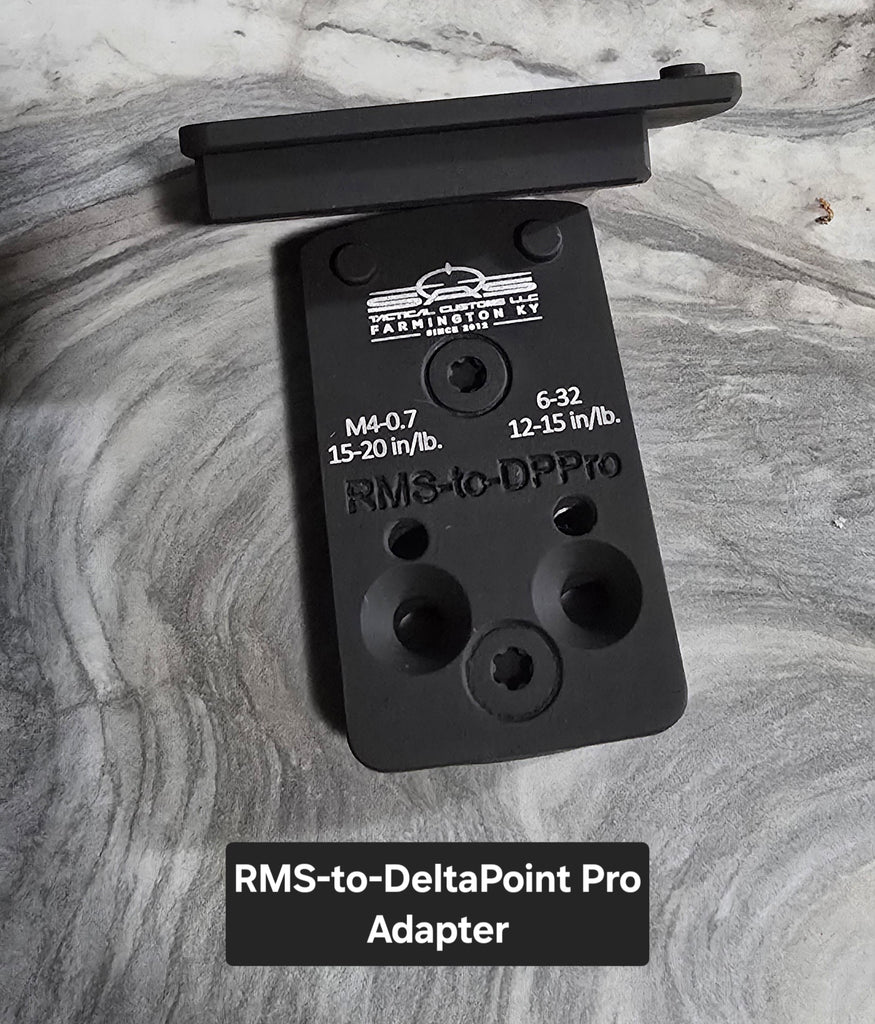 RMS-to-DPPro Adapter (Red Dot Adapter Plate) – SAS Tactical Customs LLC
