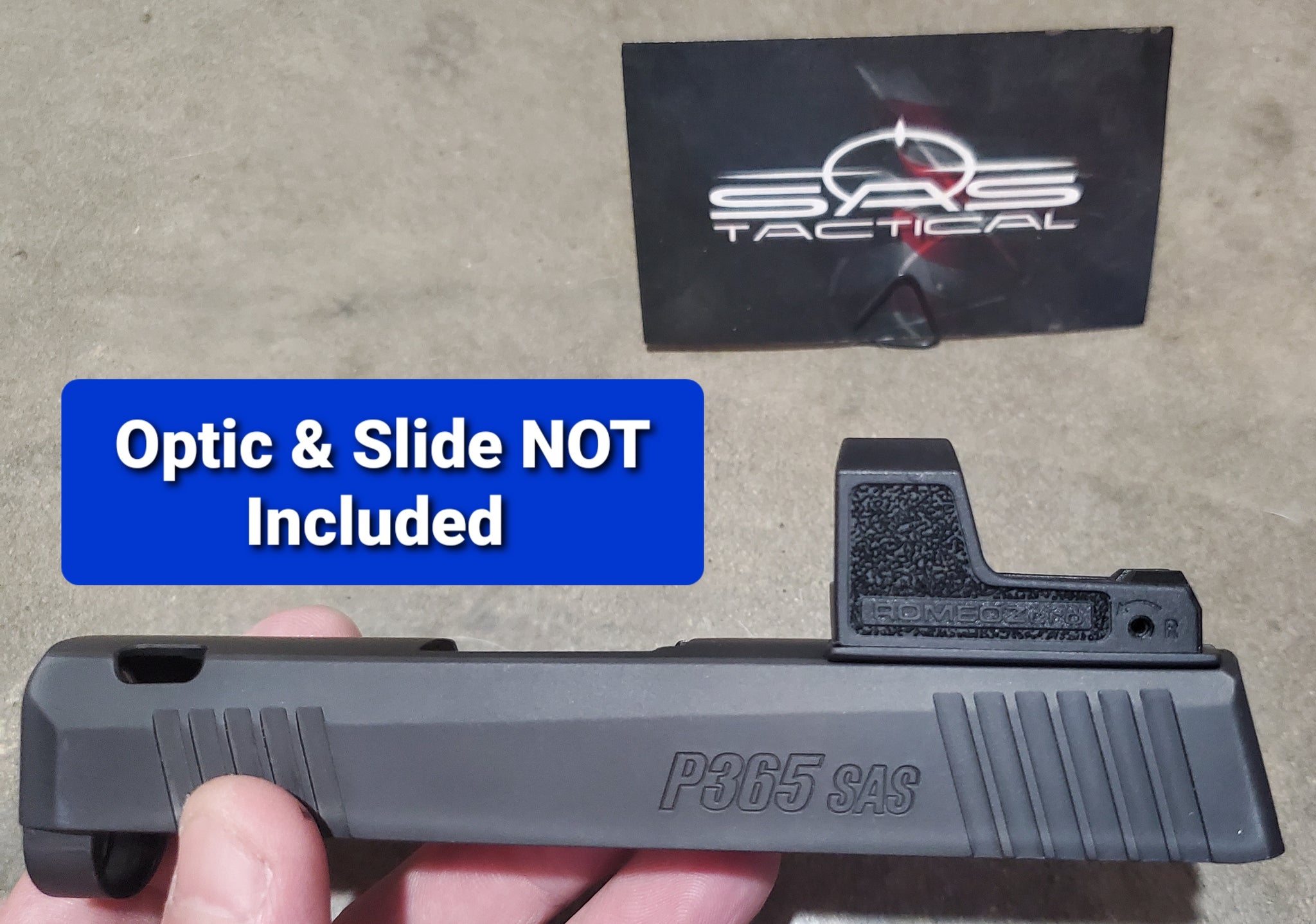 Sig P365/P938 SAS Optic Adapter/Mounting Plate – SAS Tactical Customs LLC