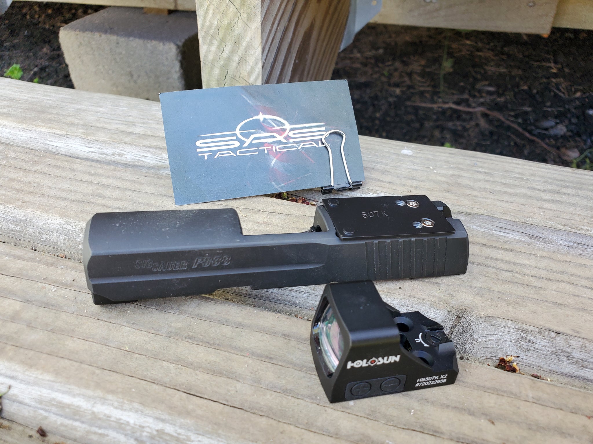 Sig P365/P938 SAS Optic Adapter/Mounting Plate – SAS Tactical Customs LLC