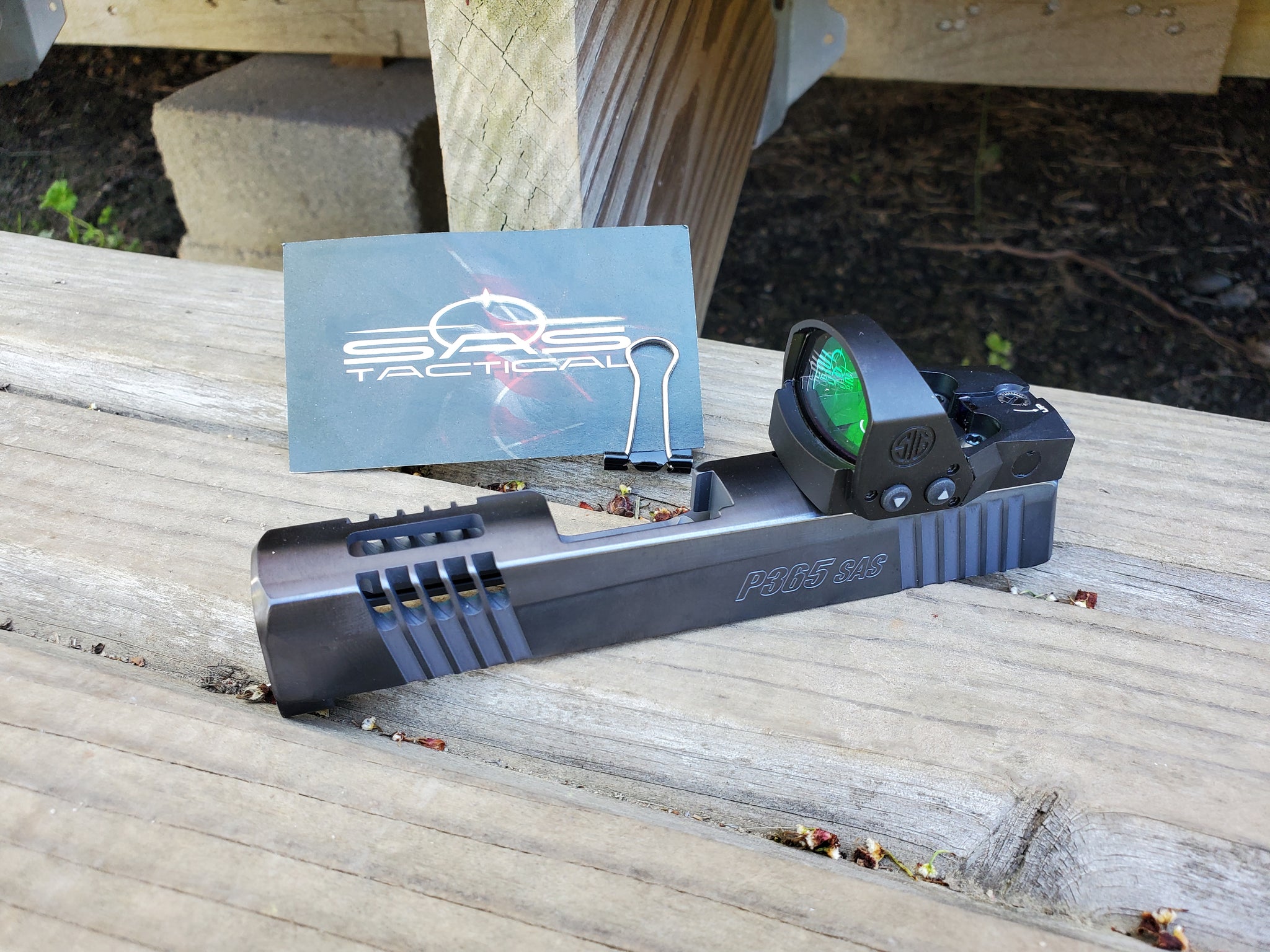 Sig P365/P938 SAS Optic Adapter/Mounting Plate – SAS Tactical Customs LLC