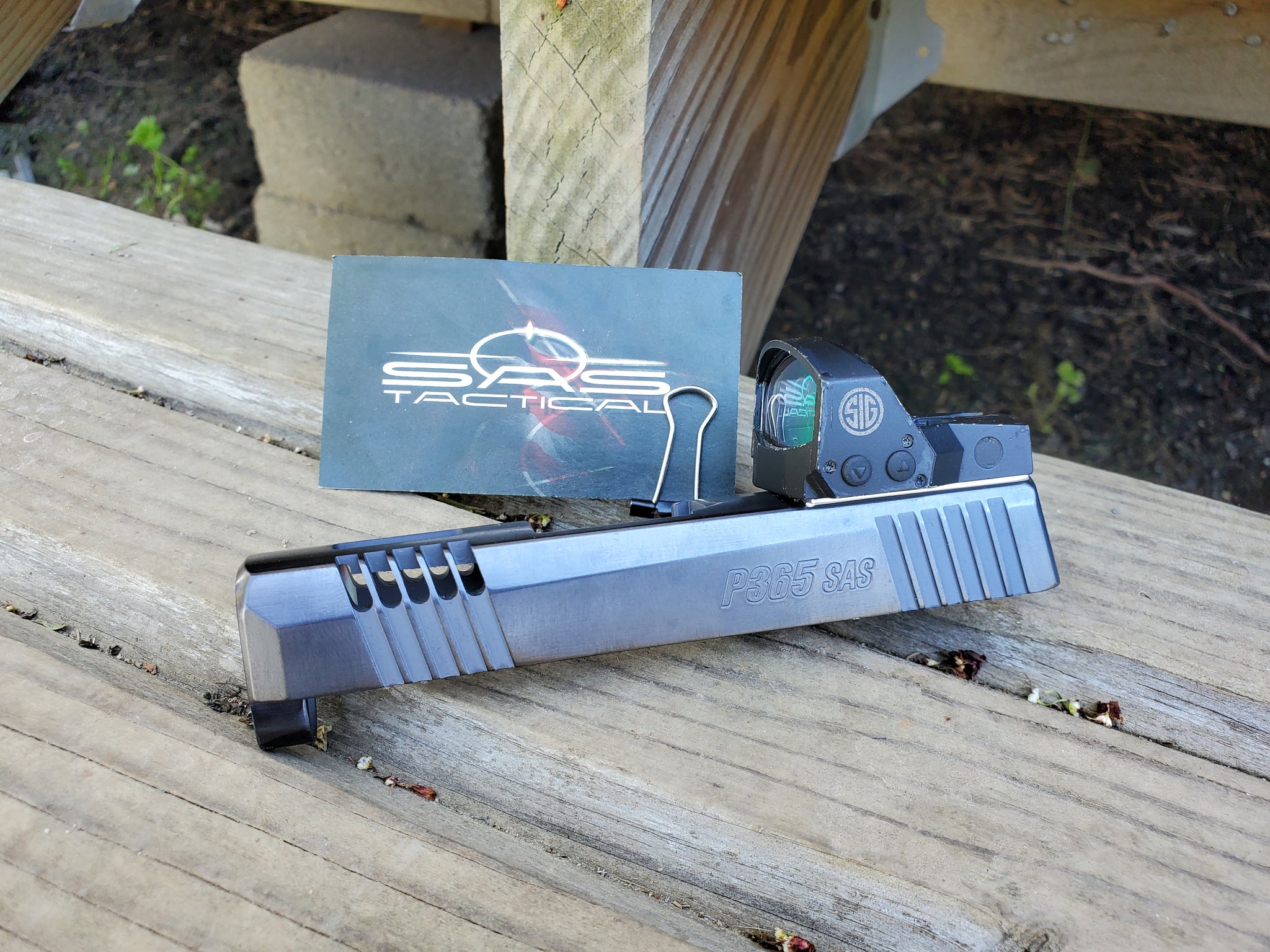 Sig P365/P938 SAS Optic Adapter/Mounting Plate – SAS Tactical Customs LLC