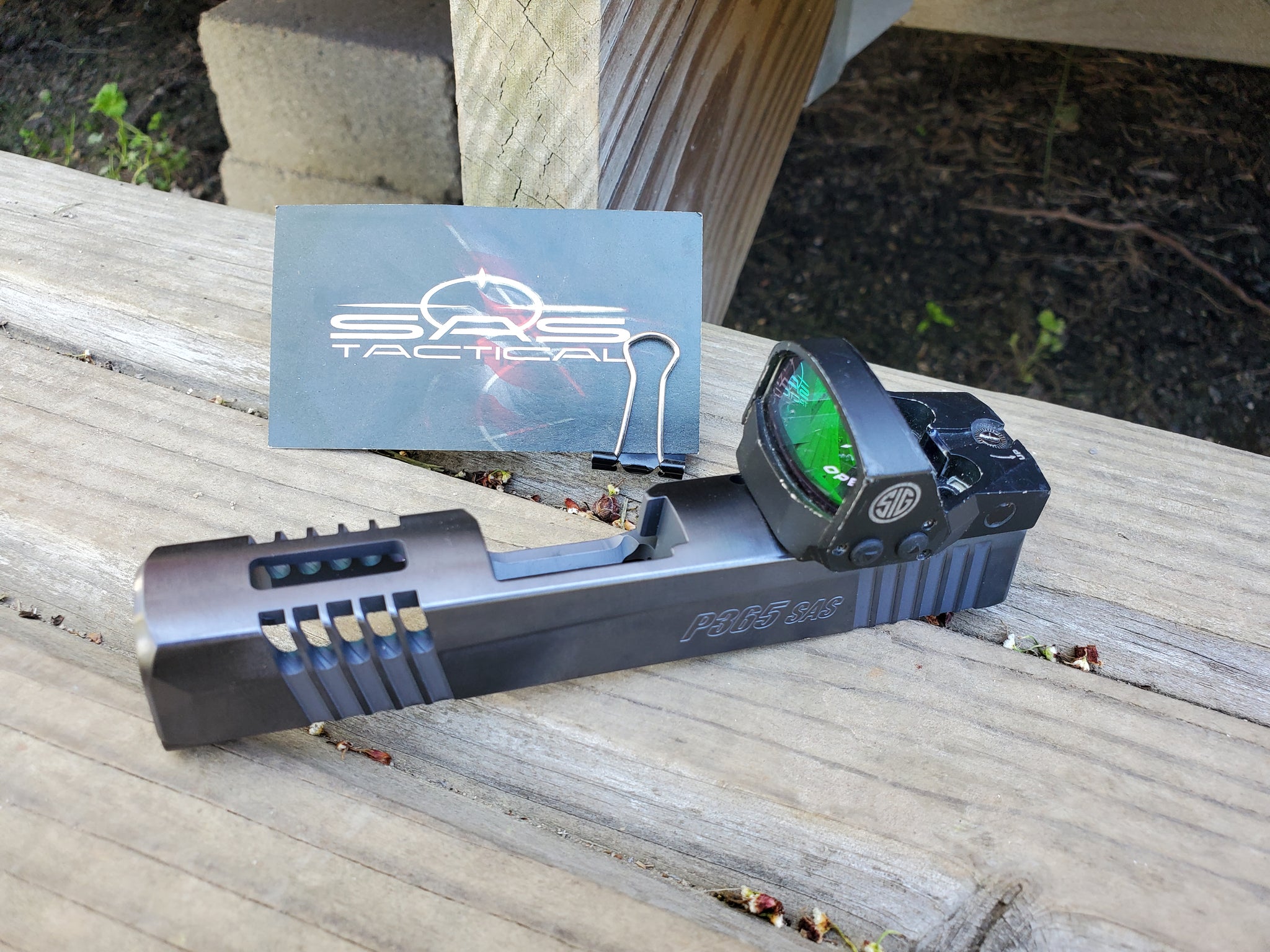 Sig P365/P938 SAS Optic Adapter/Mounting Plate – SAS Tactical Customs LLC