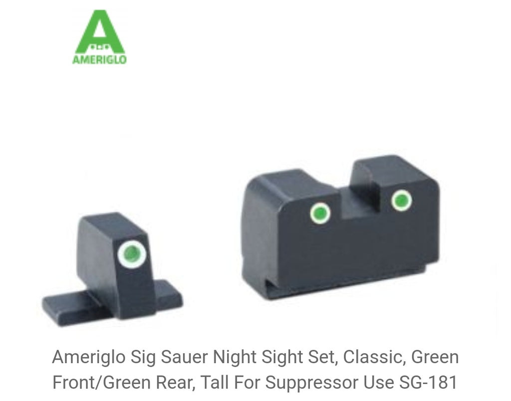 Sig Sauer - Co-witness Height Sights – SAS Tactical Customs LLC