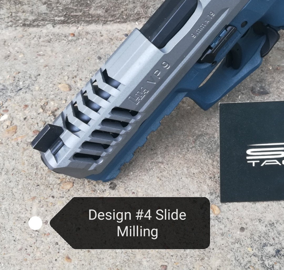 HK - Design #4 Slide Milling Service (w/red dot cutout) – SAS Tactical ...