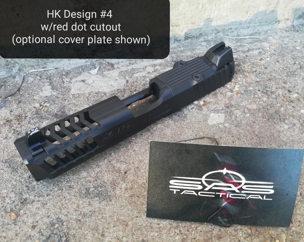 HK - Design #4 Slide Milling Service (w/red dot cutout) – SAS Tactical ...