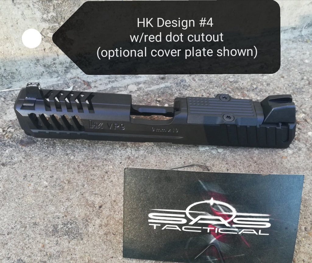 HK - Design #4 Slide Milling Service (w/red dot cutout) – SAS Tactical ...