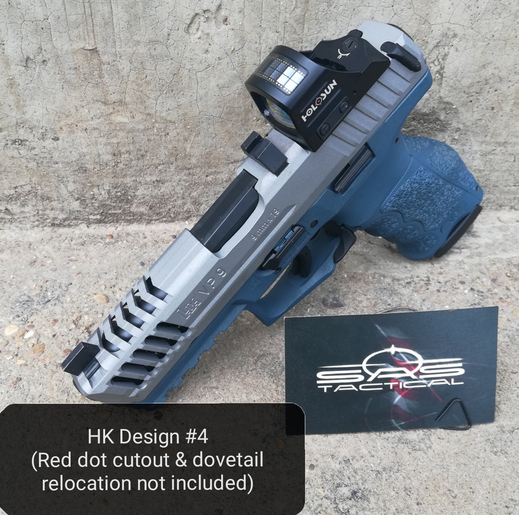 HK - Design #4 Slide Milling Service (No red dot cutout) – SAS Tactical ...
